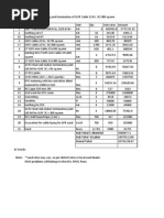 Power Cable Schedule Format | PDF | Energy Technology | Machines