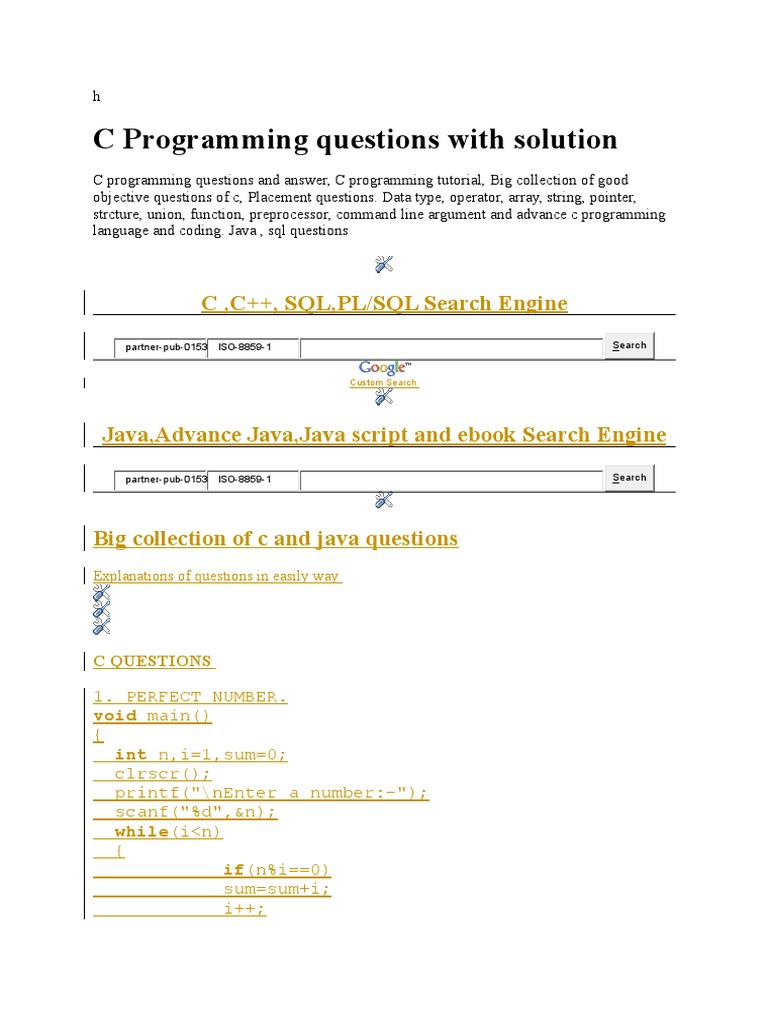 C Programming | PDF | C (Programming Language) | Pointer (Computer Programming)
