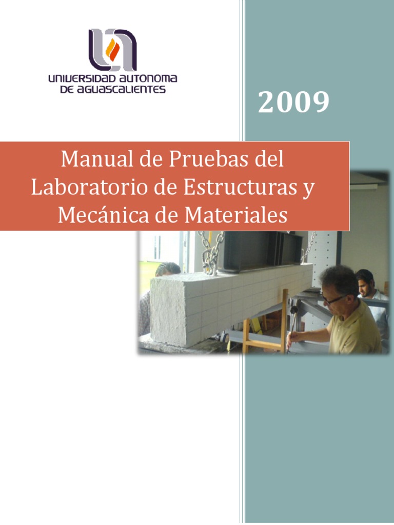 Manual de Practicas Del Laboratorio de Estructuras | PDF | Resistencia de materiales | Acero