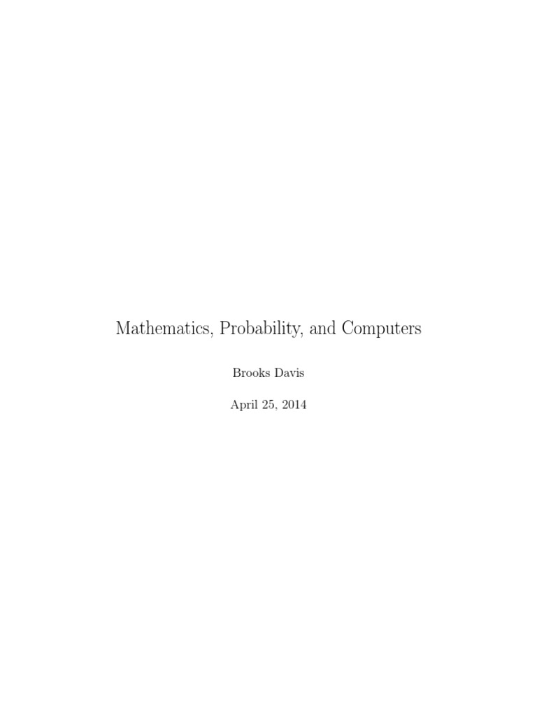 Mathematics Capstone | PDF | Craps | Applied Mathematics
