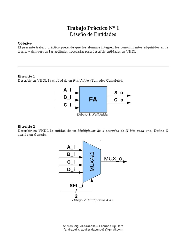 Programacion VHDL | PDF