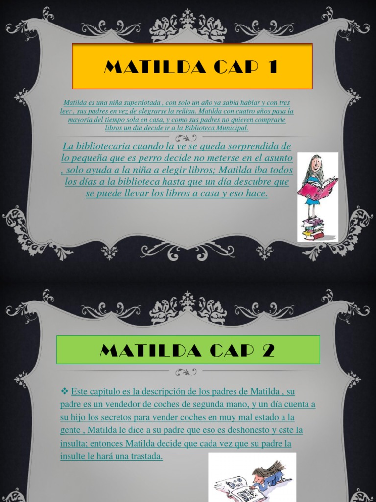 Resumen de Matilda: Capítulos 1-13 | PDF