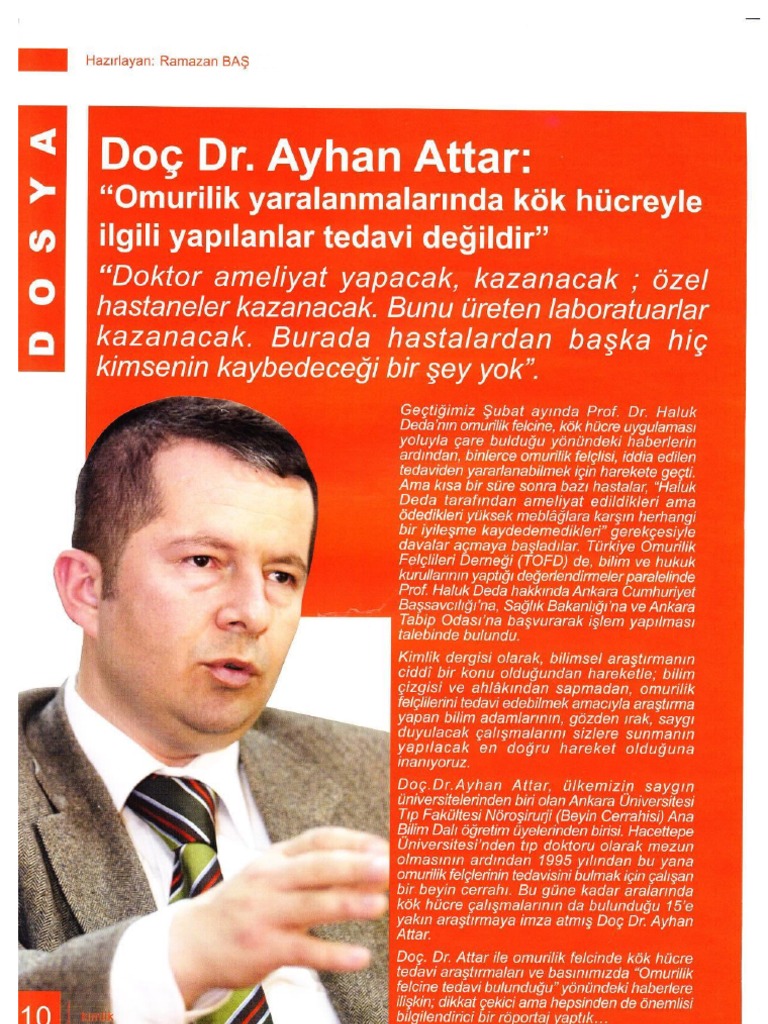 TOFD Kimlik Dergisi 2006 Sayi 24 - DR. AYHAN ATTAR | PDF