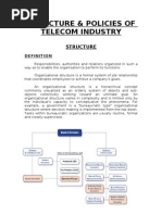 Organization Structure and Hierarchy in Telecom | PDF | Business ...