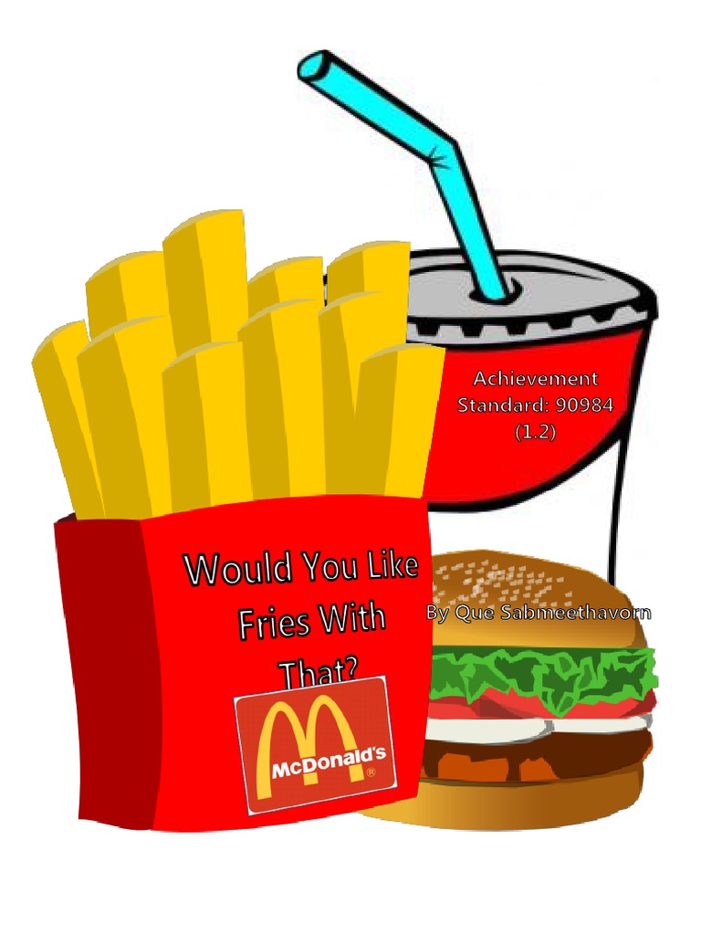 Economics of McDonalds | PDF | Mc Donald's | Fast Food Restaurants