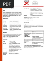 Rugby Excel Contact Cement Overview | PDF | Adhesive | Natural Rubber