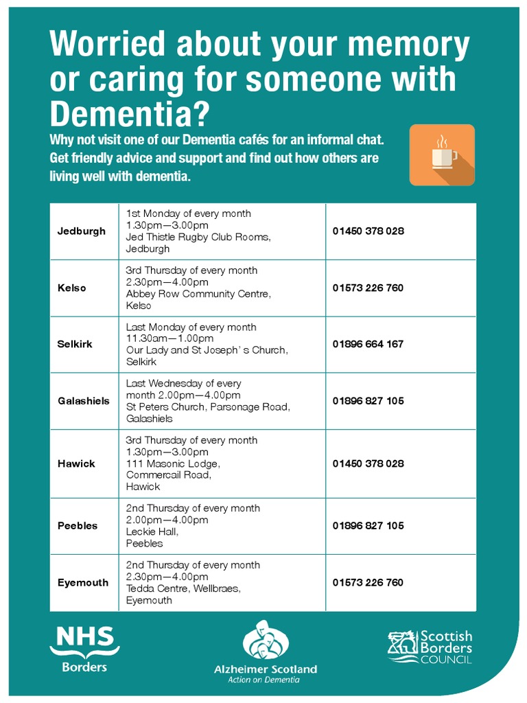 Dementia Cafe Poster | PDF