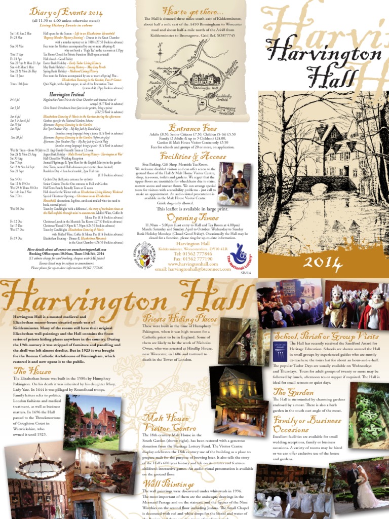Harvington Hall 20140122120212 PDF | PDF