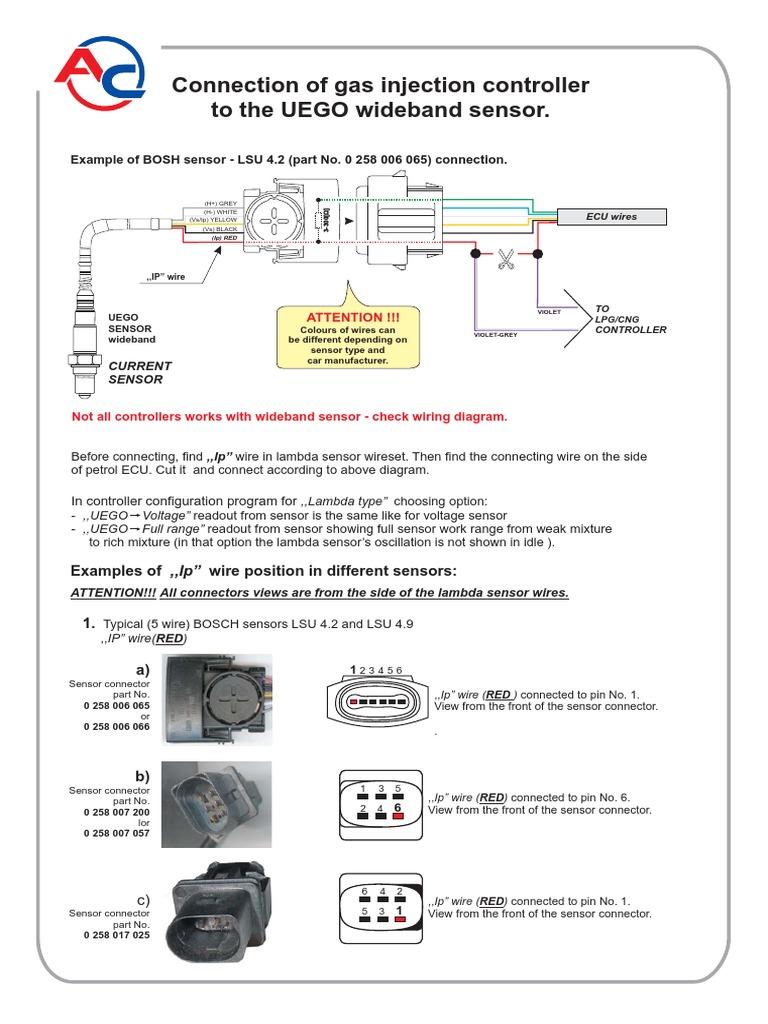 ENG UEGO Connection | PDF