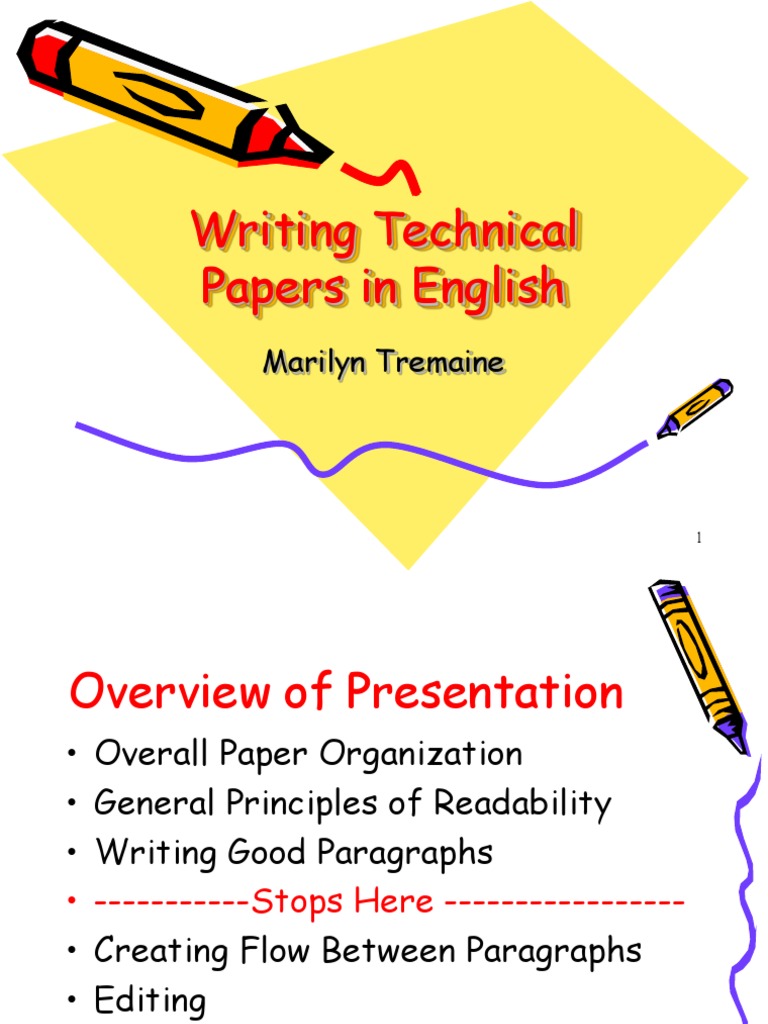 Writing Technical Papers | PDF | Embodied Cognition | Abstract (Summary)