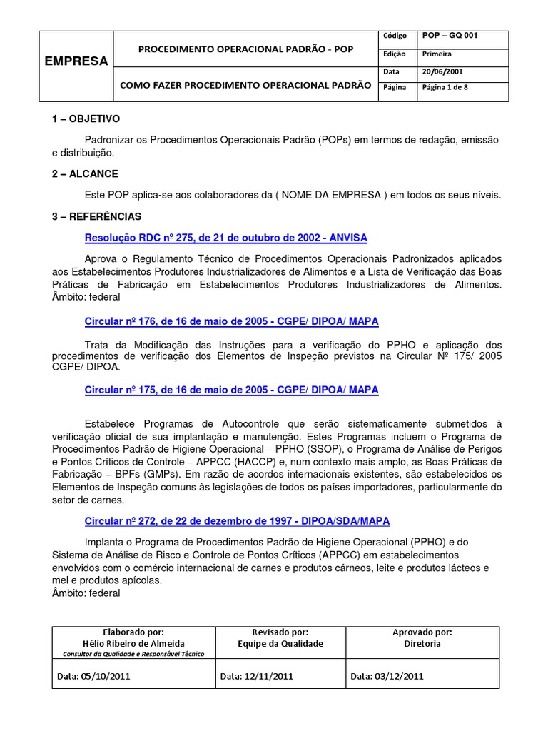 Modelo Pop Atual | PDF | Qualidade | Qualidade (negócios)