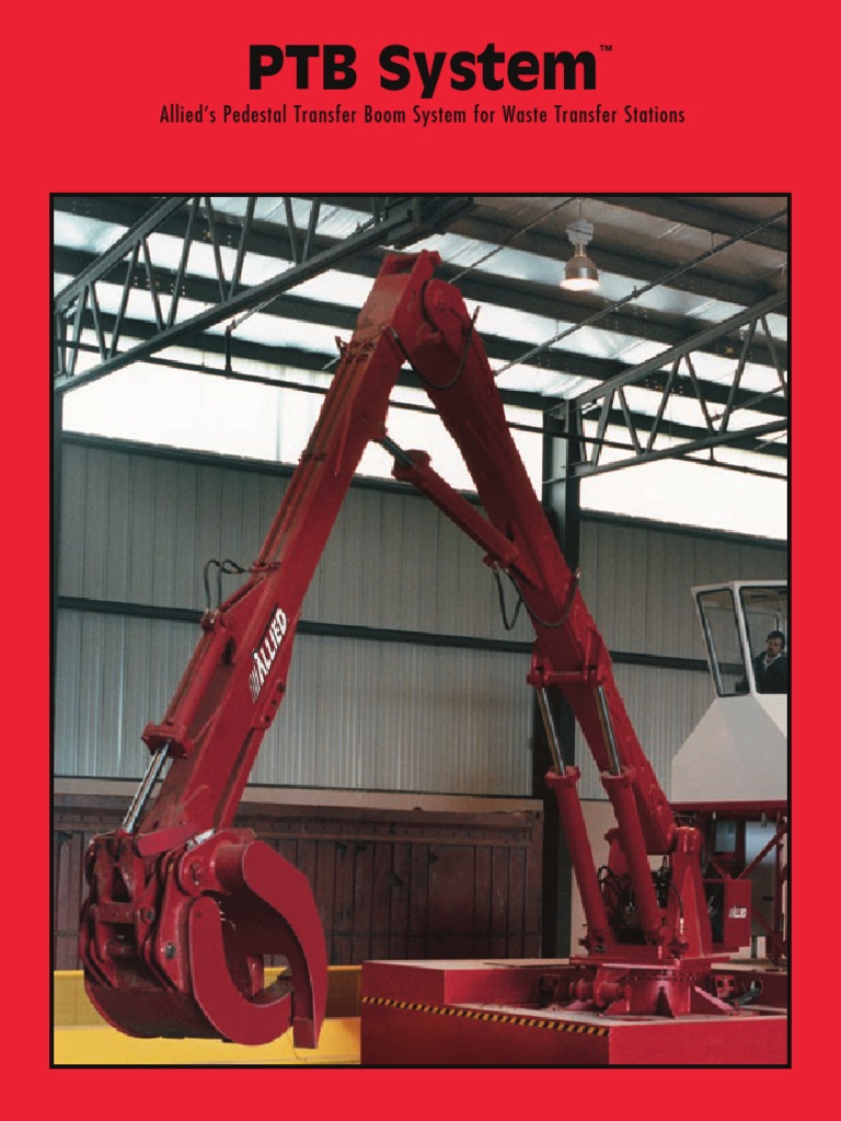 Pedestal Transfer Boom | PDF | Trailer (Vehicle) | Distributor