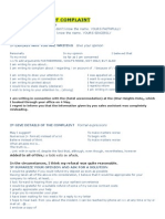 Formal Protest Letter Sample | PDF
