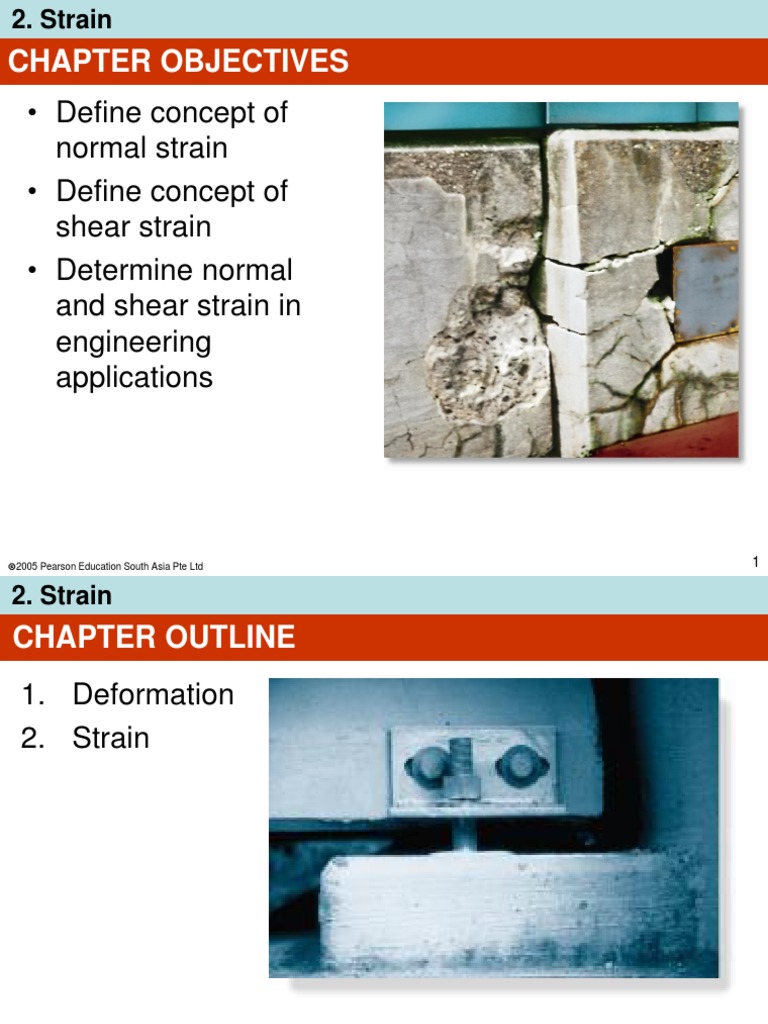 Understanding Normal and Shear Strain | PDF | Science & Mathematics ...