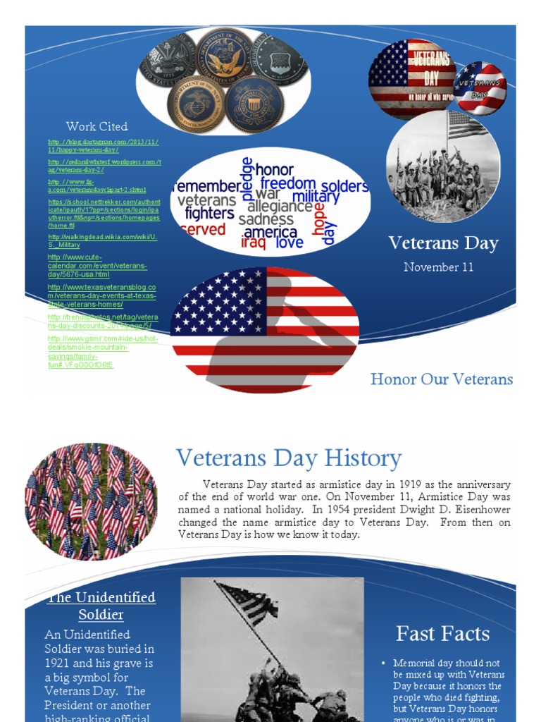 Veterans Day History and Significance | PDF