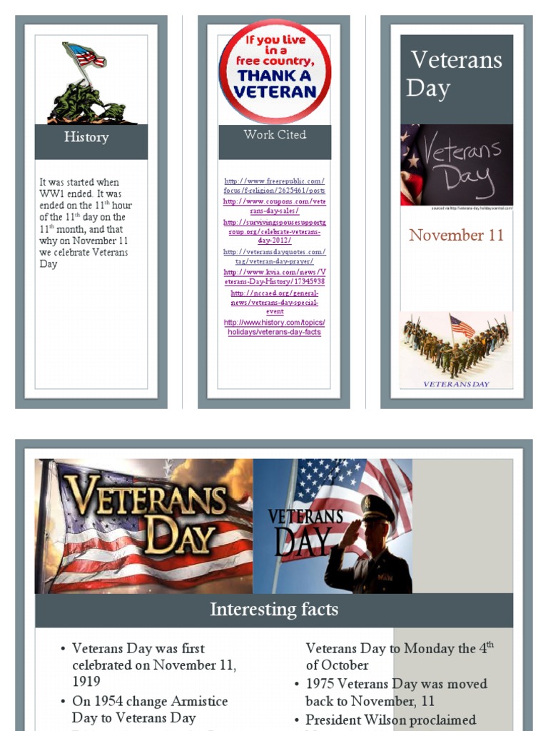 Veterans Day History and Facts | PDF | History
