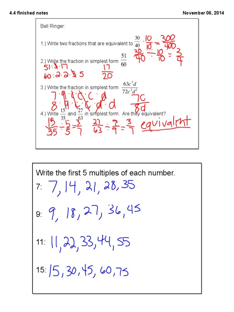 4 4 Finished Notes | PDF | Teaching Methods & Materials