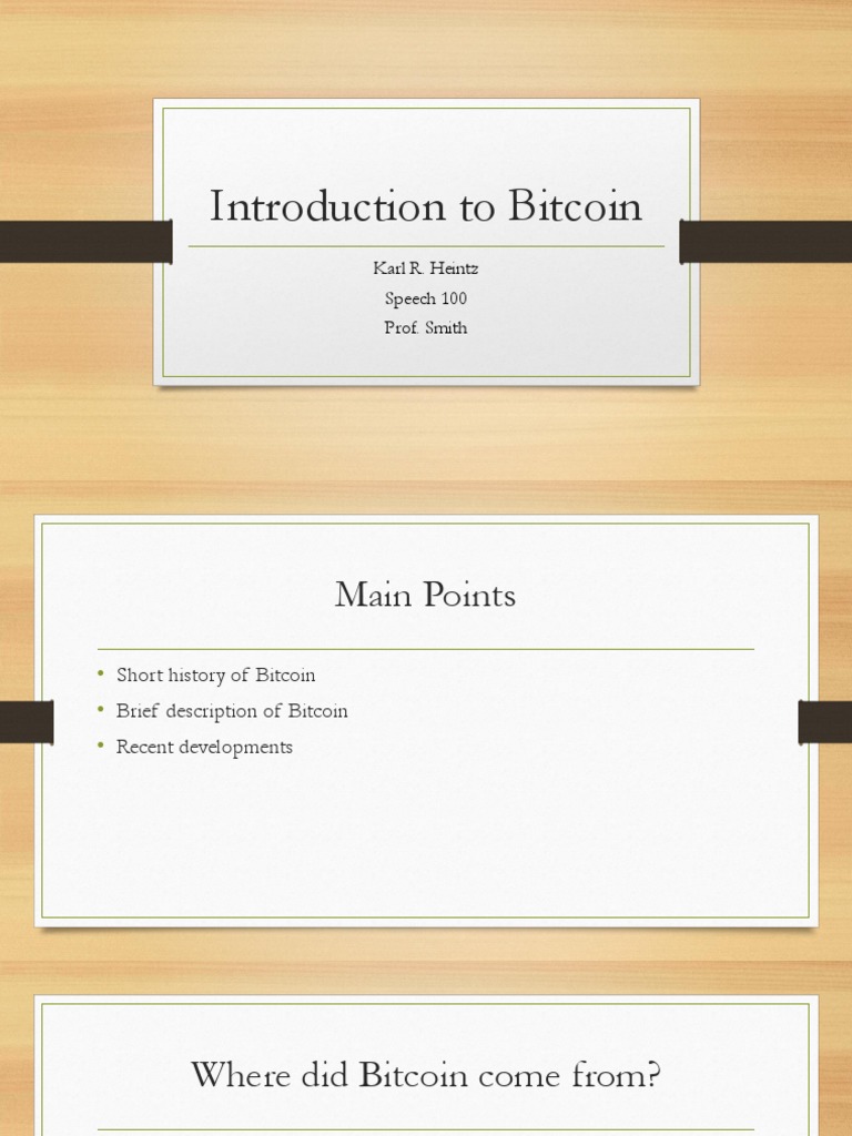 Introduction To Bitcoin | PDF | Bitcoin | Payments
