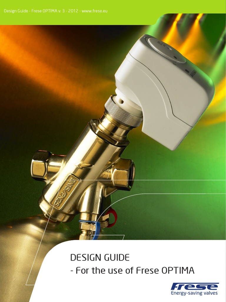 Frese OPTIMA Design Guide - Control Valves for Accurate Flow Modulation ...