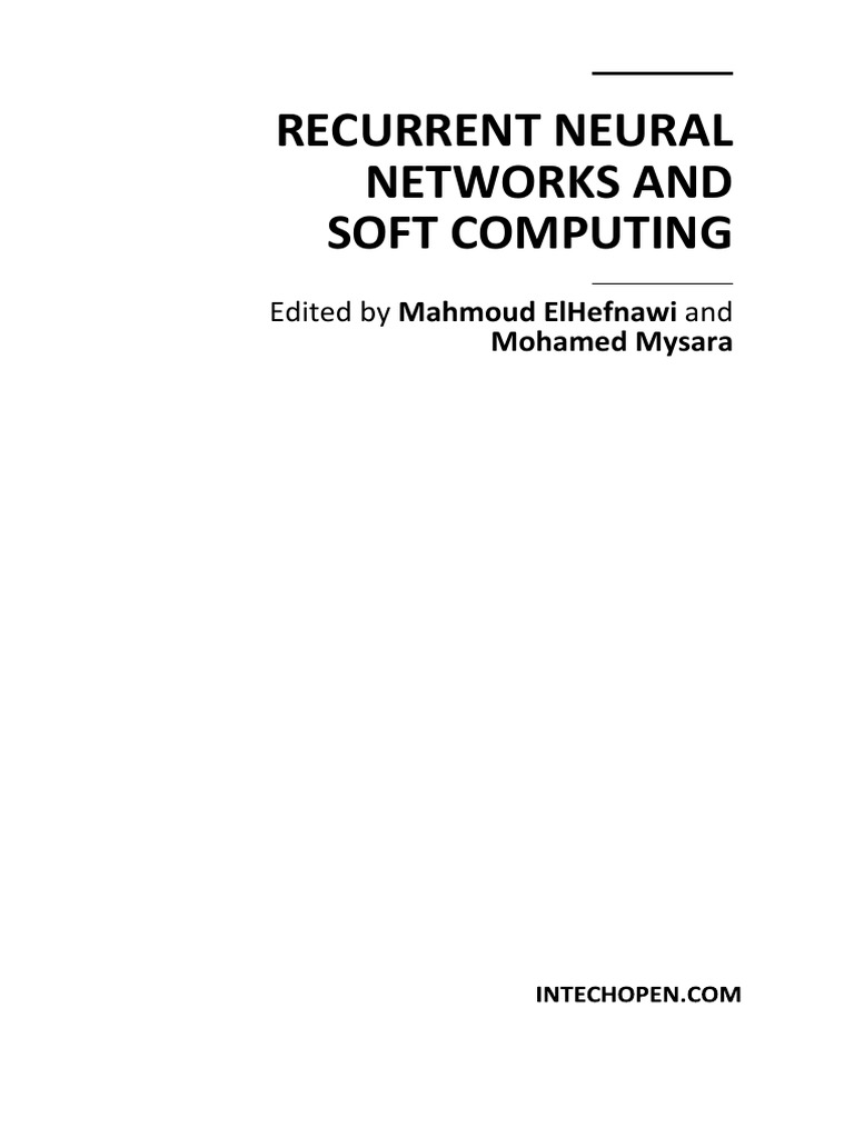 Recurrent Neural Networks and Soft Computing | PDF | Test Set ...