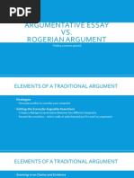 Outline and Example Rogerian Argument Essay | PDF | Essays | Argument