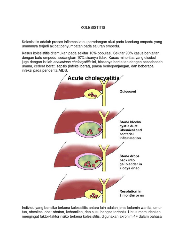 KOLESISTITIS | PDF