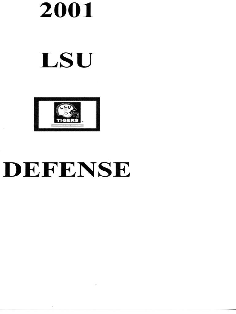 2001 Lsu Defense | PDF