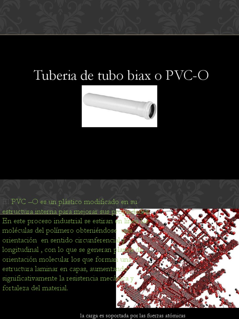 PVC Biax | PDF | Cloruro de polivinilo | Tubería (transporte de fluidos)