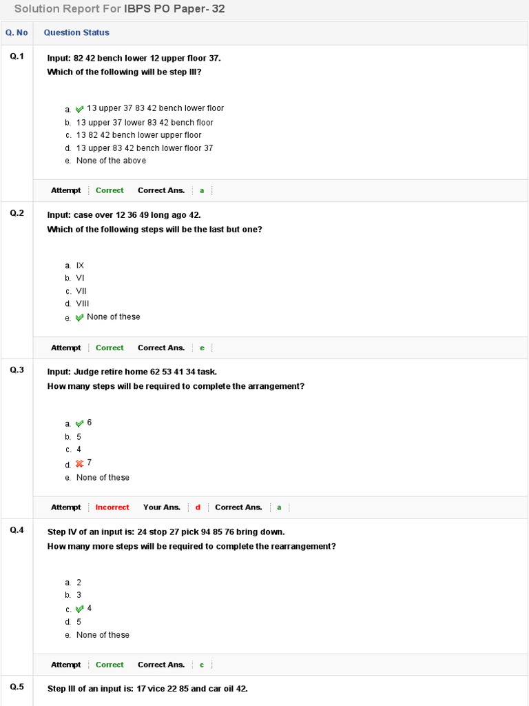 Ibps Po Paper 32 | PDF | Internet | Fraction (Mathematics)