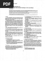 Astm A123 - A123m-24 | PDF | Galvanization | Technology & Engineering