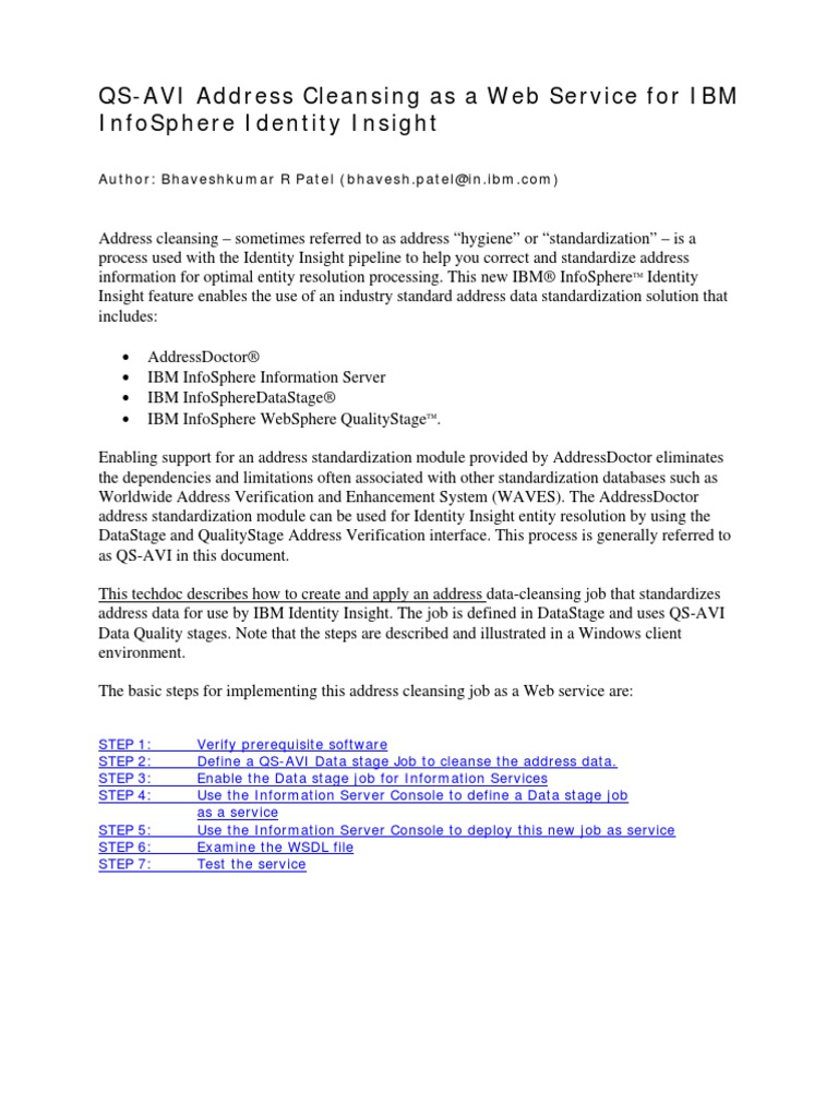 Adressverificationdocview Wss PDF | PDF | Web Browser | Hypertext ...