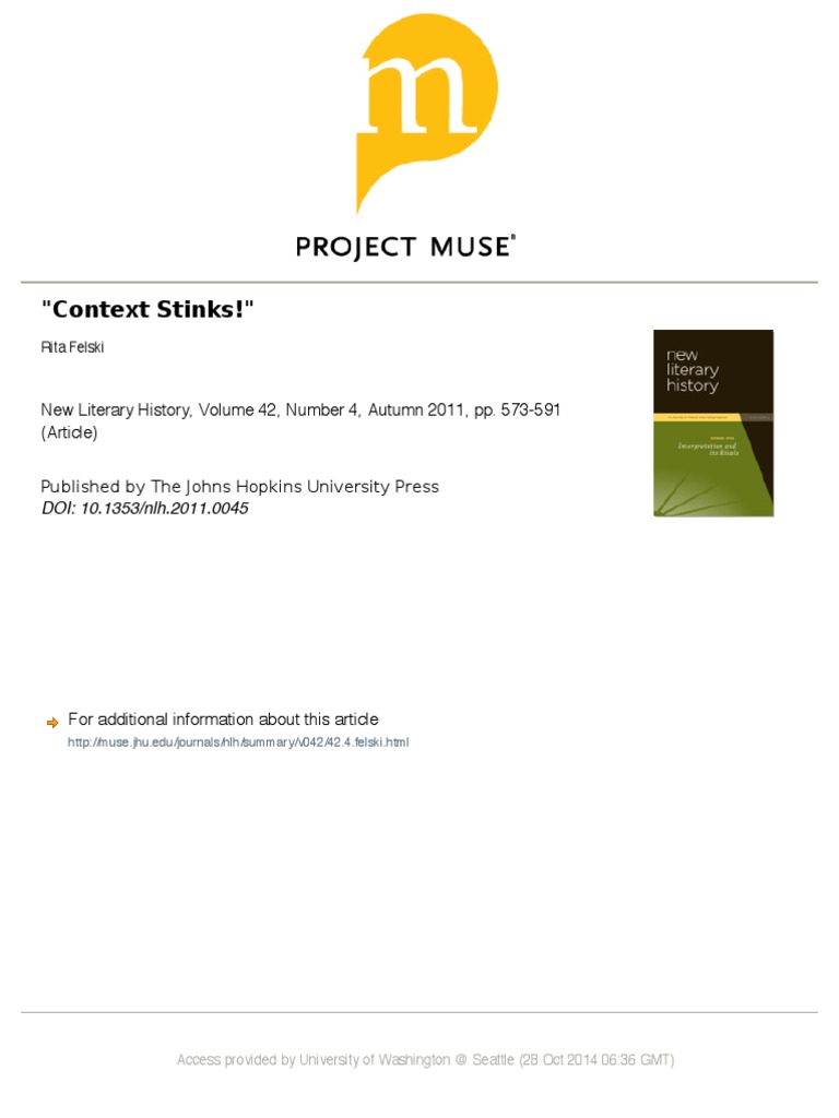 Context Stinks! | PDF | Cultural Studies | Emotions