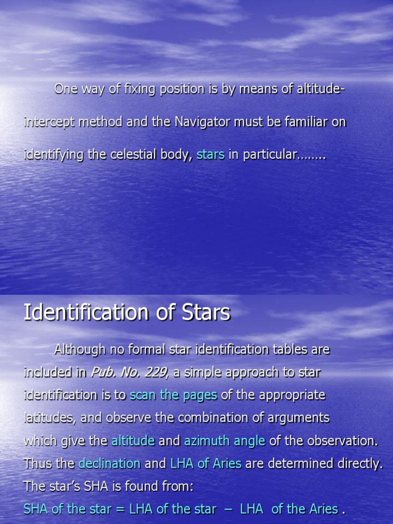 (G) Altitude-Intercept Method 1 | PDF | Sine | Trigonometric Functions