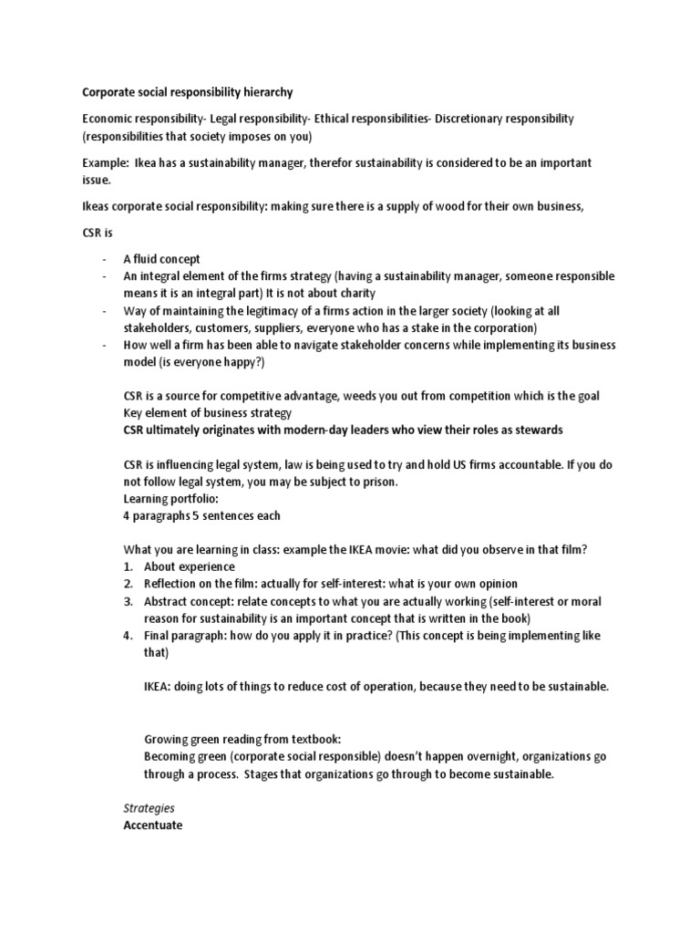 Understanding Corporate Social Responsibility | PDF | Finance & Money ...