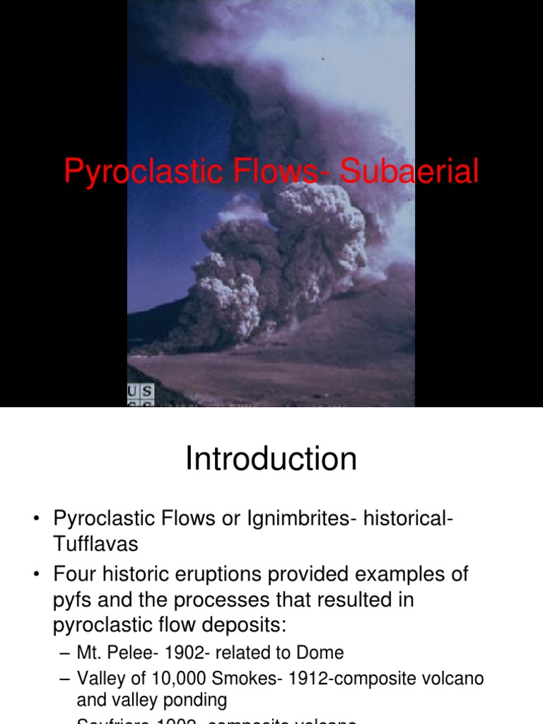 Pyroclastic Flows - Subaerial | PDF | Types Of Volcanic Eruptions ...