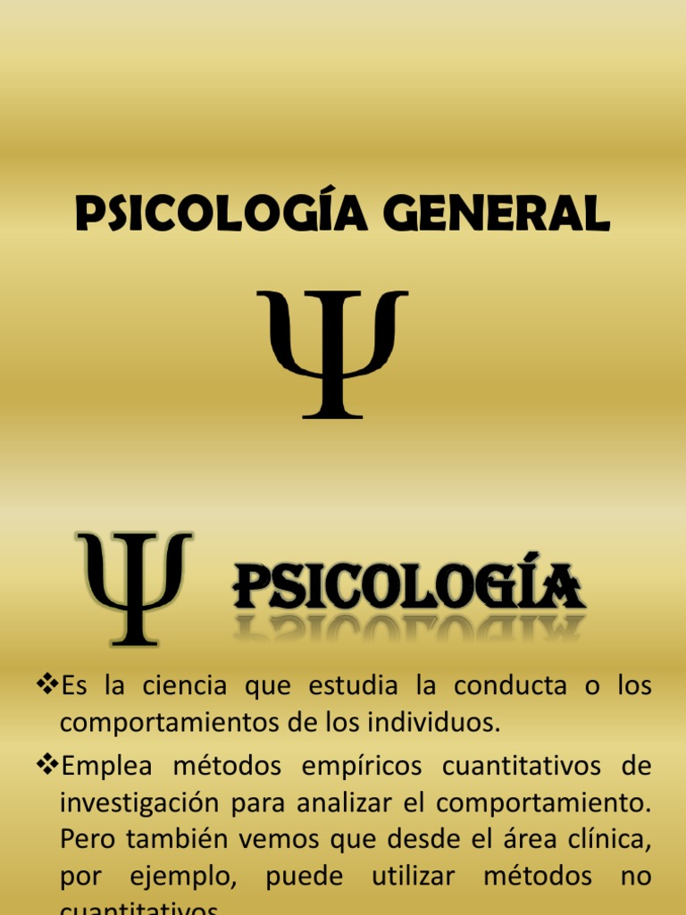 Psicología General y Escuelas de La Psicologia | PDF | Carné de ...