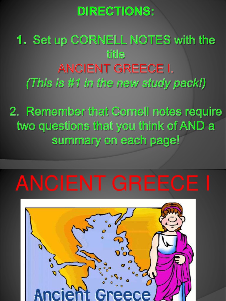 Greece Cornell Notes | PDF | Ancient Greece | Tyrant
