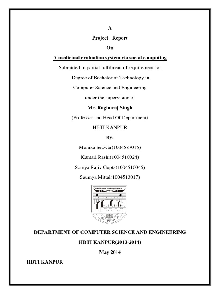 A Project Report On | PDF | Net Beans | Applications & Software