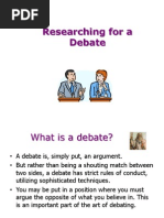 Sentence Starters Debate Notes and Discussion Cards | PDF | Cognition ...