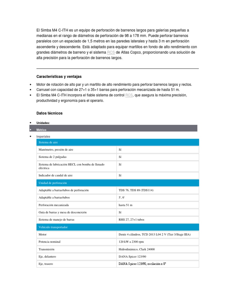El Simba M4 C.docx | Eje | Direccion