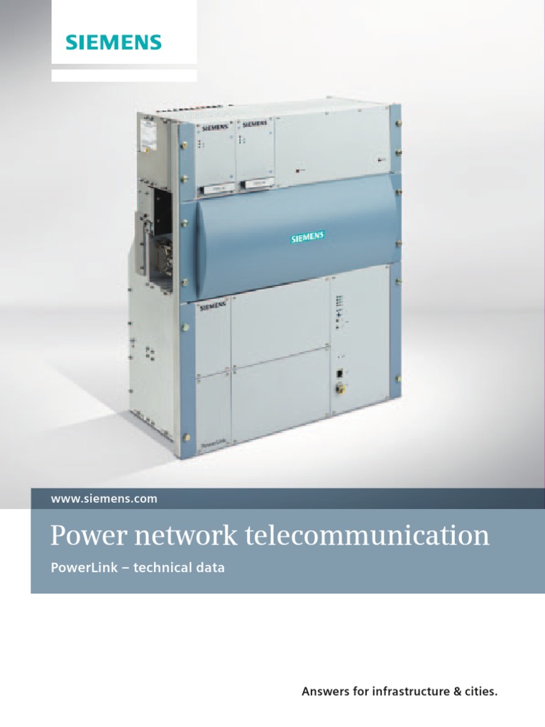 Power Network Telecommunication: Powerlink - Technical Data | PDF ...