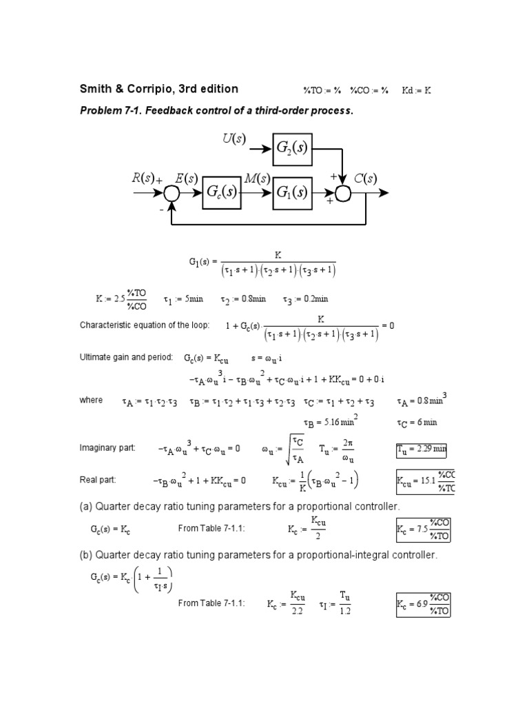 SoLucion Control | PDF | Control Theory | Systems Theory