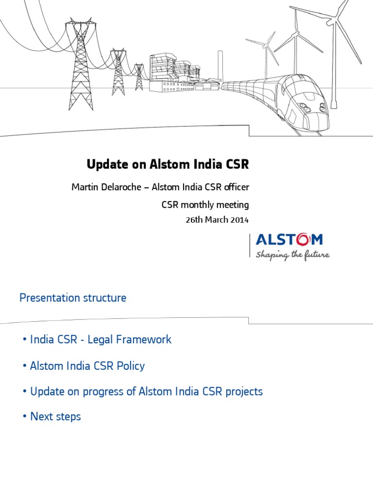 India CSR Presentation | PDF | Corporate Social Responsibility | Board ...