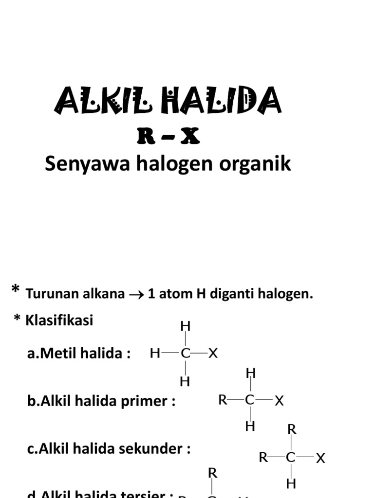 Alkil Halida | PDF