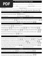 Piping Systems Inspection Checklist | PDF | Leak | Pipe (Fluid Conveyance)