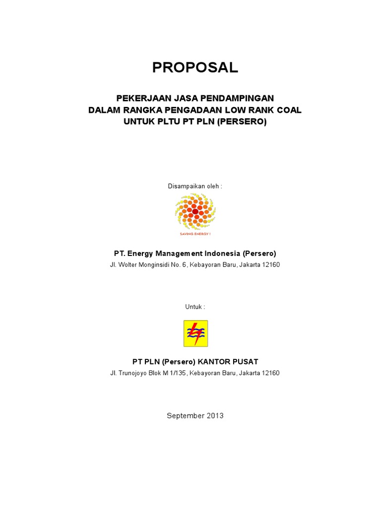 Proposal PLN - Edit | PDF