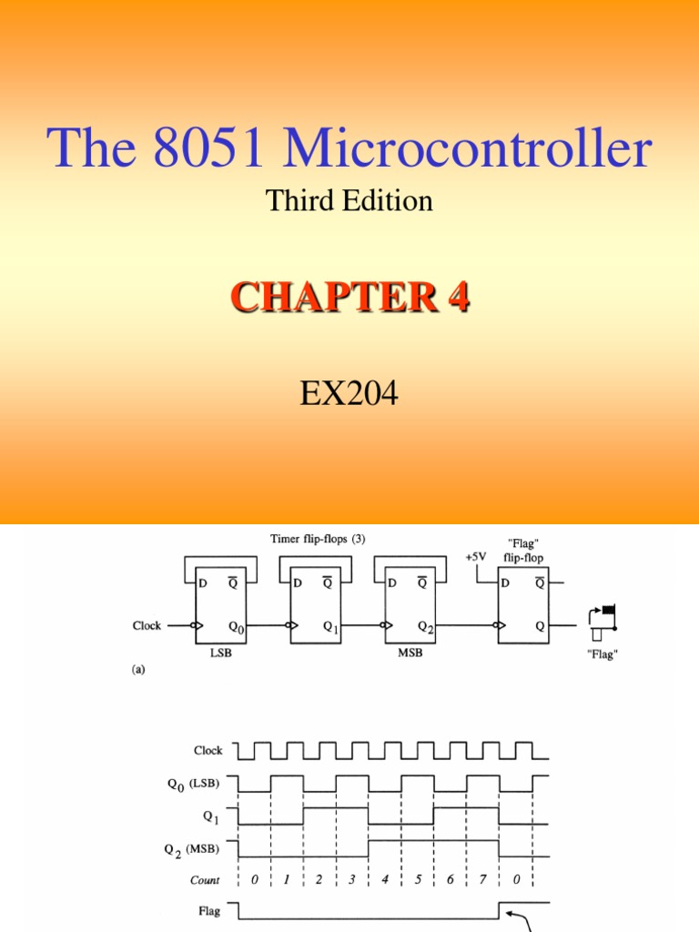 The 8051 Microcontroller: Third Edition | PDF