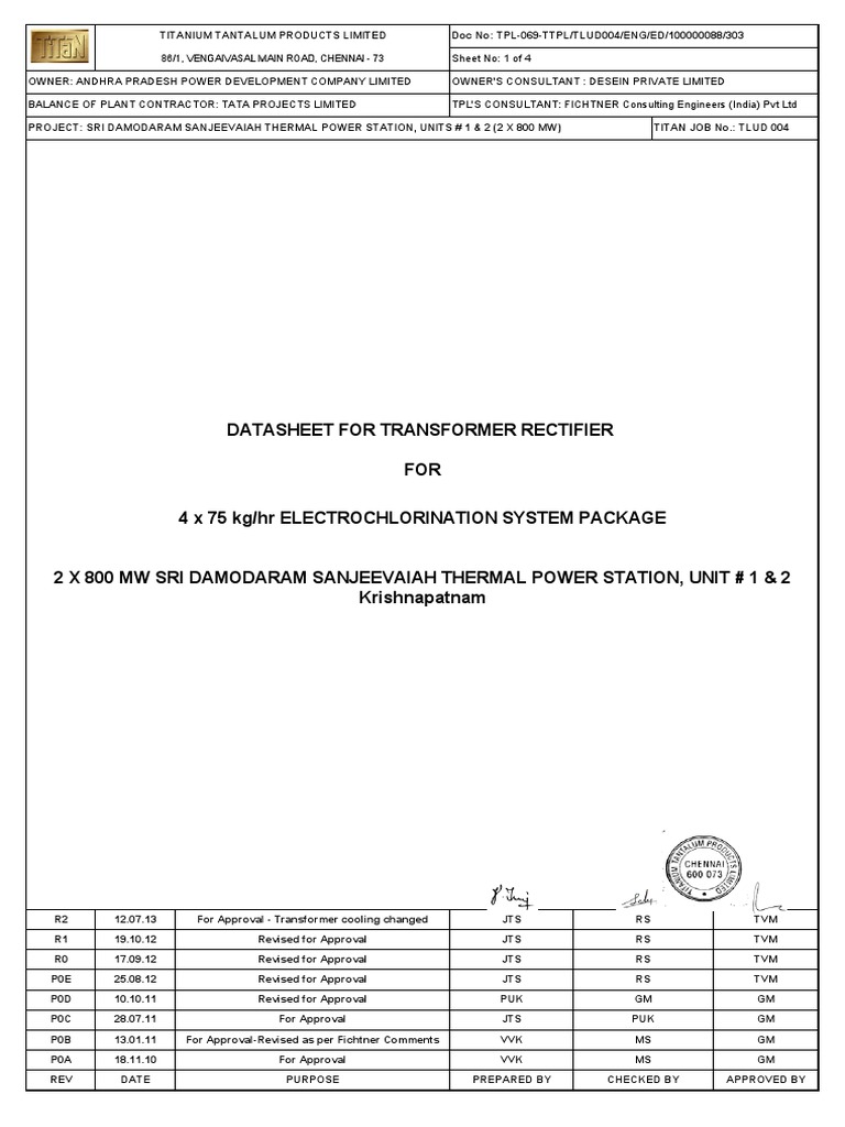 Tpl-069-Ttpl-Tlud004-Eng-Ed-100000088-303 - R2 PDF | PDF | Rectifier ...