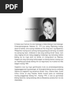 Bionote Example Tagalog | PDF