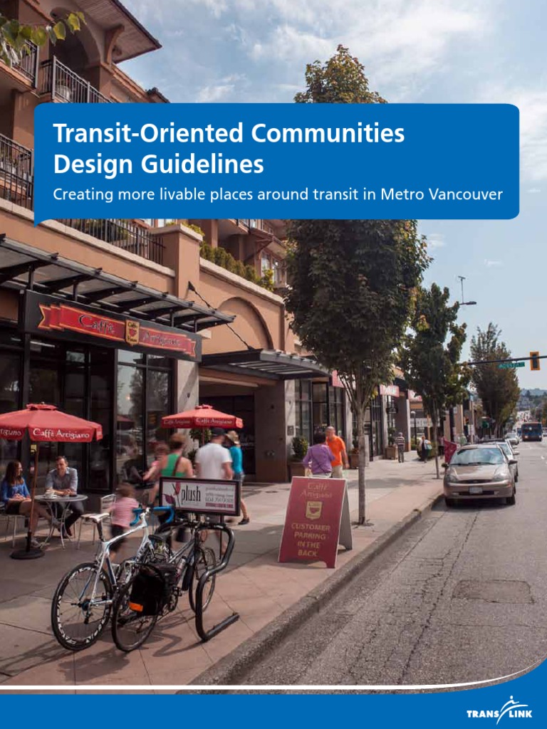 Transit Oriented Communities Design Guidelines | PDF | Public Transport ...